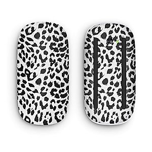 Design Skinz Vector Leopard Animal Print Vinyl Decal Compatible with The Apple Magic Mouse 2 (Wireless, Rechargable) with Multi-Touch Surface