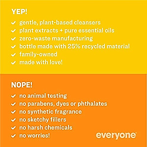 Everyone Nourishing Hand and Body Lotion, 32 Ounce (Pack of 2), Citrus and Mint, Plant-Based Lotion with Pure Essential Oils, Coconut Oil, Aloe Vera and Vitamin E