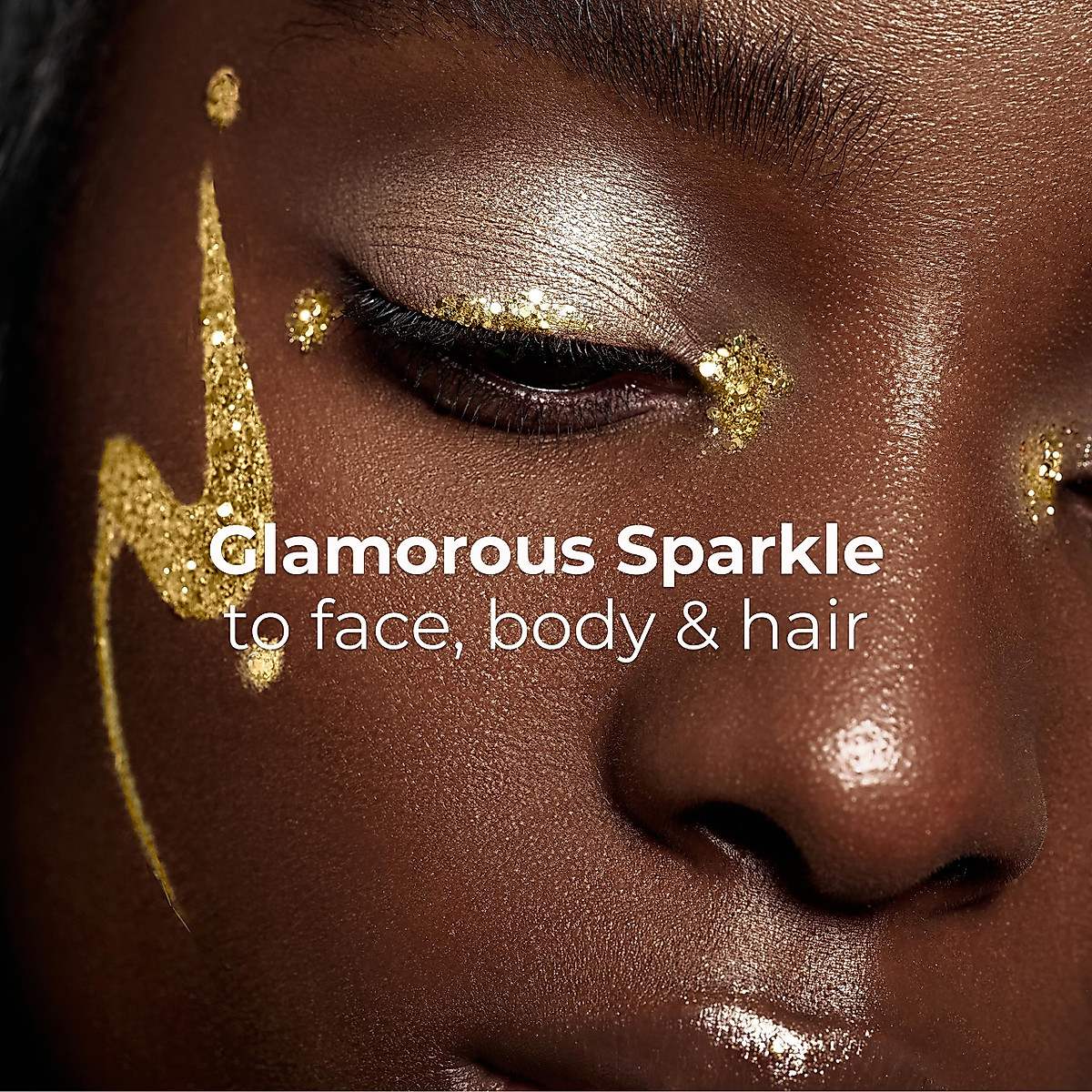 LAMEL Insta Glitter Bomb: Quick-Dry Holographic Face & Body Glitter Gel | Long-Lasting Shine & Effortless Removal | Perfect Face Glitter Makeup & Body, Hair Shimmer | Vegan & Cruelty Free -0.67 fl.oz