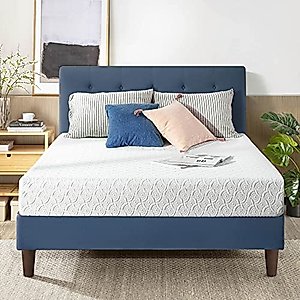 Best Price Mattress 9 Inch Signature Gel Memory Foam Mattress, Cooling Gel Infusion, Twin, White
