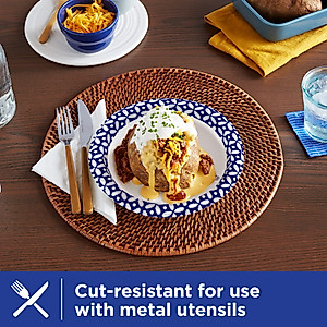 Dixie Ultra Disposable Paper Plates, 8 ½ inch, Lunch or Light Dinner Size Printed Disposable Plates, 300 count (10 Packs of 30 Plates), Packaging and Design May Vary