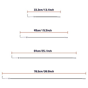 MENSI Grill Igniter Assembly Kit for Blackstone 28" Griddle, Electronic AA Battery Ignitor Replacement Kit with one Cap for Backup