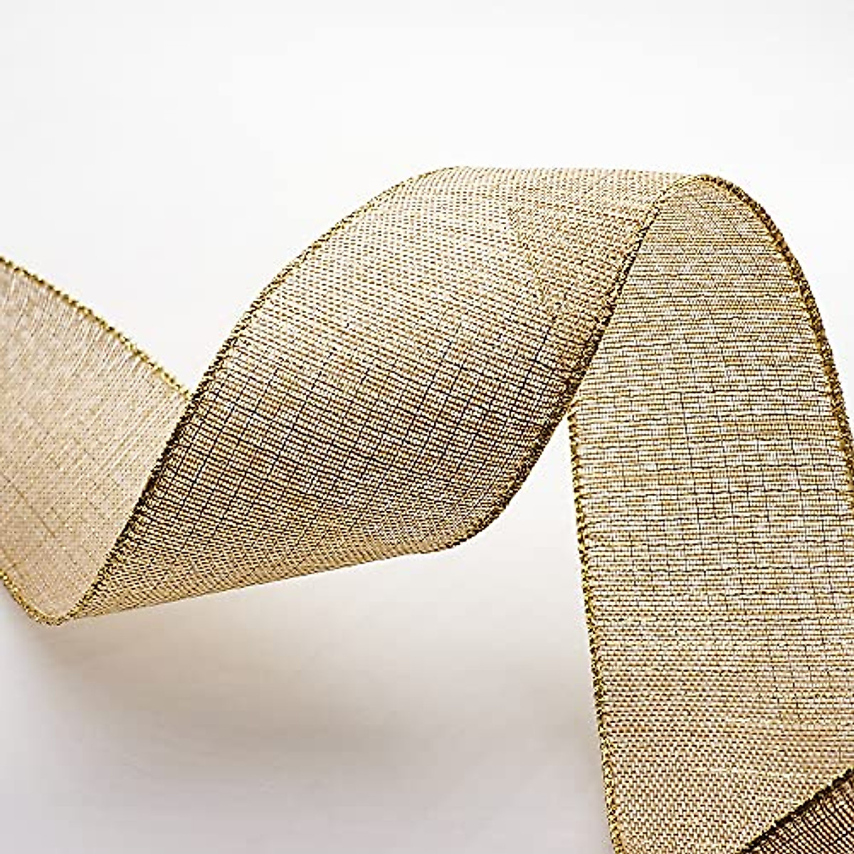 CT CRAFT LLC Orange Satin with Spider Wired Ribbon 2.5 Inch x 10 Yards for Halloween Home Decor Tree Topper Bow Gift Wrapping DIY Crafts Wreath Garland