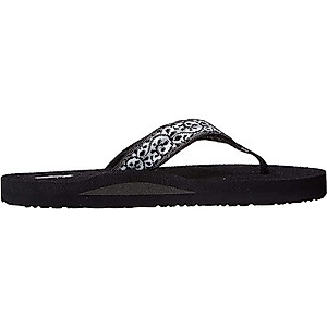 Teva Women's Mush II Sandal, Segments Black/Grey, 8