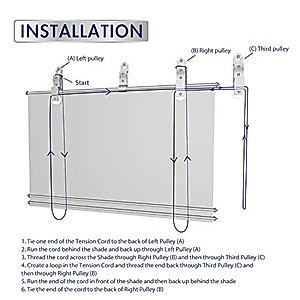 Windscreen4less Exterior Roller Shade Blinds Outdoor Roll Up Shade Privacy for Deck Back Yard Gazebo Pergola Balcony Patio Porch 7’ W x 6’ L Brown…