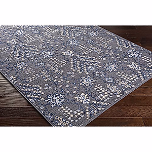 Artistic Weavers Bohemian Floral Dale Area Rug, 5'3" x 7', Gray