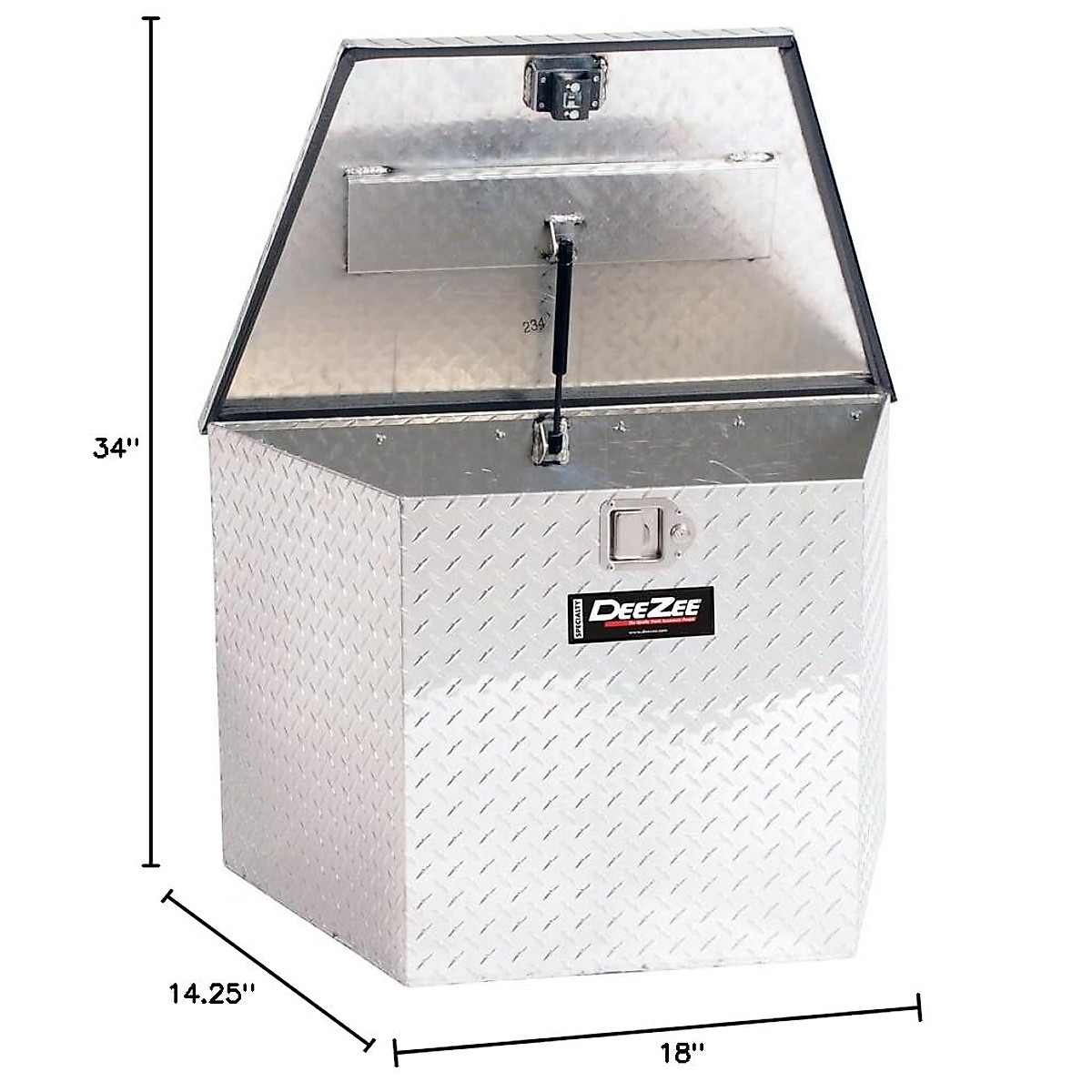 DEE ZEE 91716 Triangle Trailer Tool Box