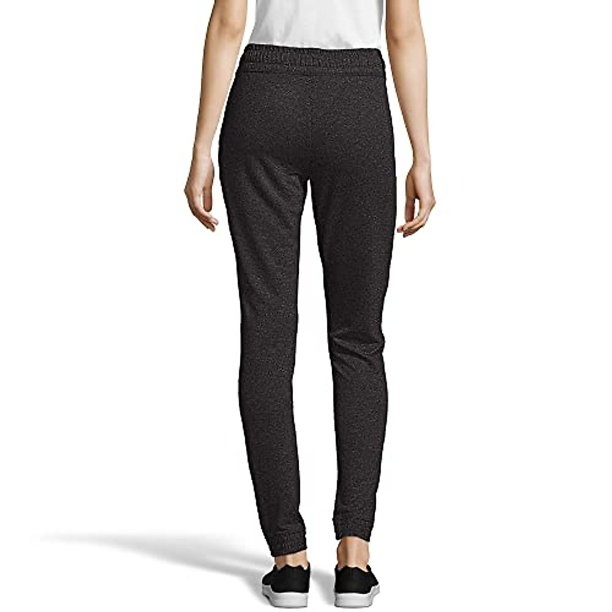 Hanes Womens Jogger With Pockets Athletic-sweatpants, Grey, Large US