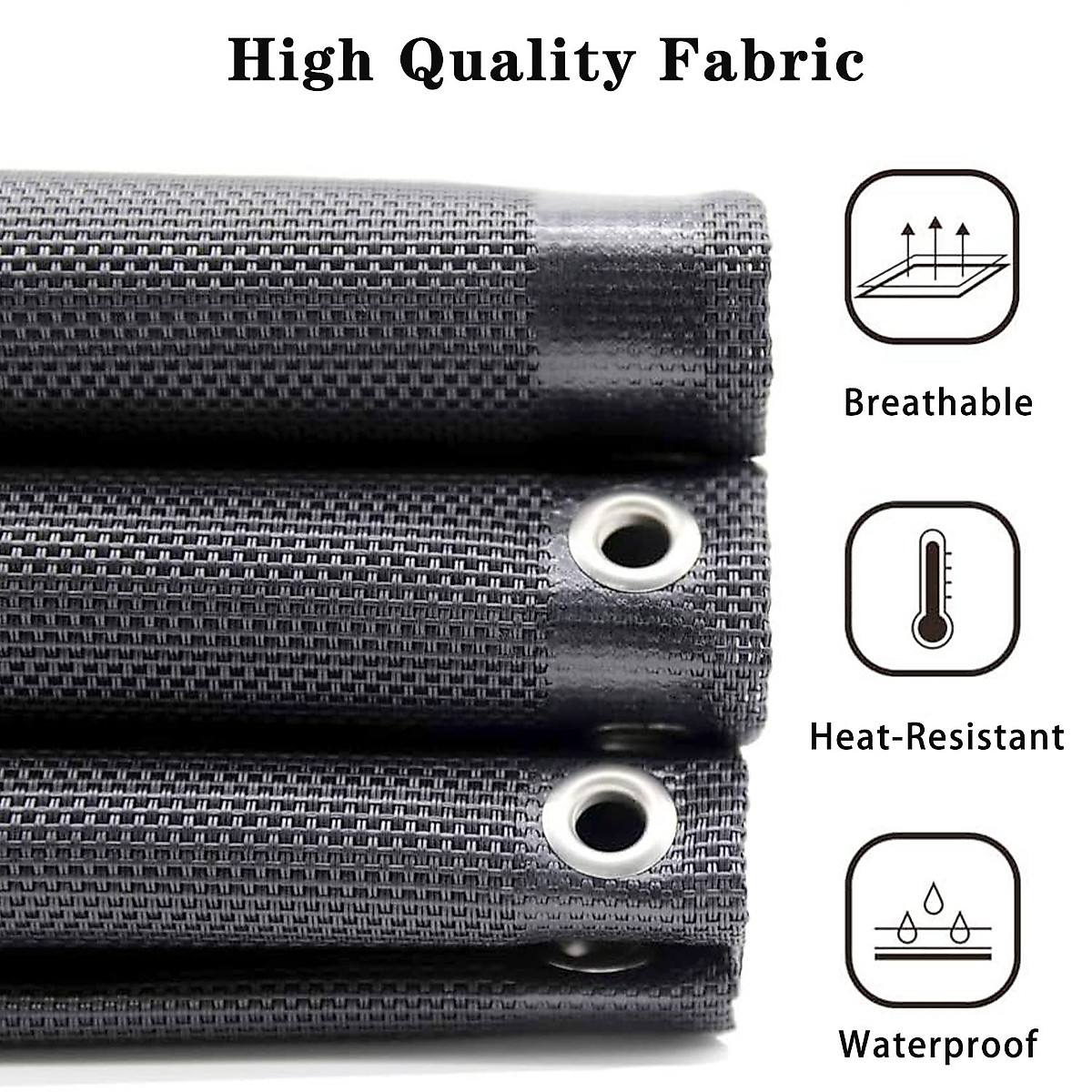 Zero Gravity Chair Replacement Fabric with Bungee Cord Kit, 21 Inch Wide Repair Cloth with Replacement Cord for Oversized XL Anti Gravity Chairs Outdoor Recliner Patio Lounge Lawn Beach Sling Chair