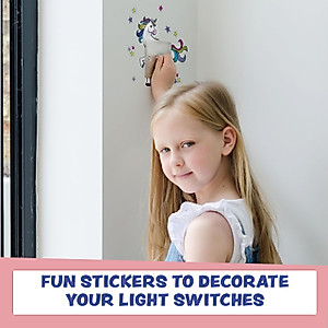 Dinosaur Wall Stickers Tyrannosaurus Rex Sticker Light Switch Sticker for Children's Rooms or Nurseries Kids Decoration (T-Rex)