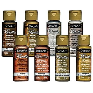 DecoArt Metallics Paint Value Pack 8 pc Set