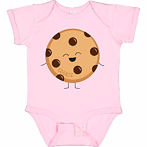 inktastic Cute Kawaii Cookie Baby Bodysuit 6 Months 0080 Pink 31d11