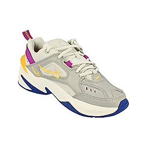 Nike Womens M2K Tekno Running Trainers AO3108 Sneakers Shoes (UK 6.5 US 9 EU 40.5, Light Smoke Grey Photon dust 018)
