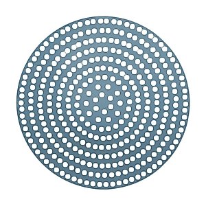 American METALCRAFT, Inc. American Metalcraft 18915SP Superperf Disk, 15" Dia.