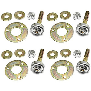 Rocking Chair Bearing Screws SQXBK 4Sets Rocking Chair Bearing Connecting Fitting Furniture Screw Nut Accessories