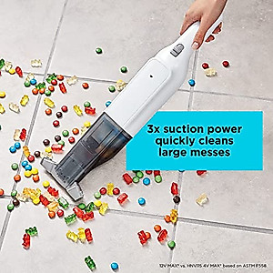 Nozaya Cordless Handheld Vacuum Cleaner- Rechargeable with Base Charger