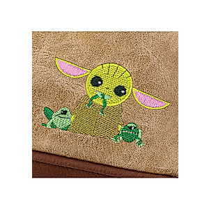 Loungefly Star Wars The Mandalorian Bantha Ride Mando and Baby Yoda Womens Double Strap Shoulder Bag Purse
