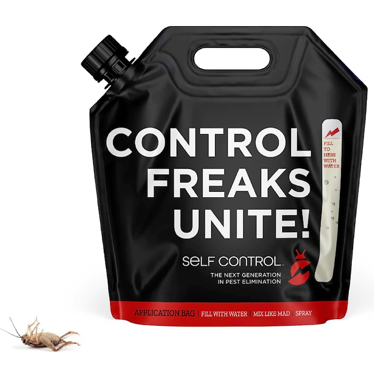 Self Control, Professional Grade Do-It-Yourself Pest Control Kit, 3-Month Supply of Bug Spray Concentrate with Guaranteed Results, Eliminates Ants, Roaches, Fleas, Mosquitos, and Flies (.27 Ounce)