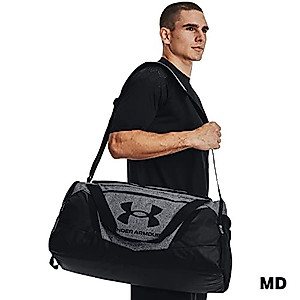 Under Armour Adult Undeniable 5.0 Duffle , Pitch Gray Medium Heather (012)/Black , Medium