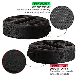 MOOKUNDY - Introducing Sofa Buddy - Convenient Couch Cup Holder, Couch Caddy, Sofa Cup Holder. The Perfect Couch Accessory