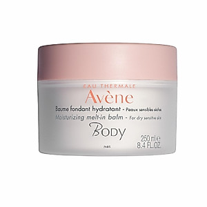 Avene Moisturizing Melt-in Balm, Shea Oil Body Butter, Non-Greasy, Non-Sticky, Quick Absorbing, 8.4 Oz
