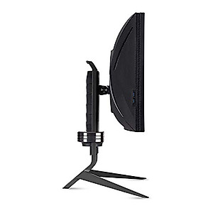 Acer Predator X34 Sbmiiphzx 34" 1900R Curved UWQHD (3440 x 1440) IPS Gaming Monitor | NVIDIA G-SYNC | NVIDIA Reflex Latency | Up to 180Hz | Up to 0.5ms | DCI-P3 98% | 400nit | DP & 2 x HDMI 2.0,Black