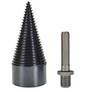 WFLNHB Hex Shank (42mm) Firewood Log Splitter Drill Wood Splitter Drill Bits for Electric Drill Bit