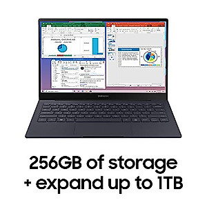 Samsung Galaxy Book S 13.3" FHD Touchscreen | Intel Core i5 Processor | 8GB Memory | 256GB SSD (NP767XCM-K01US), Mercury Gray (Renewed)