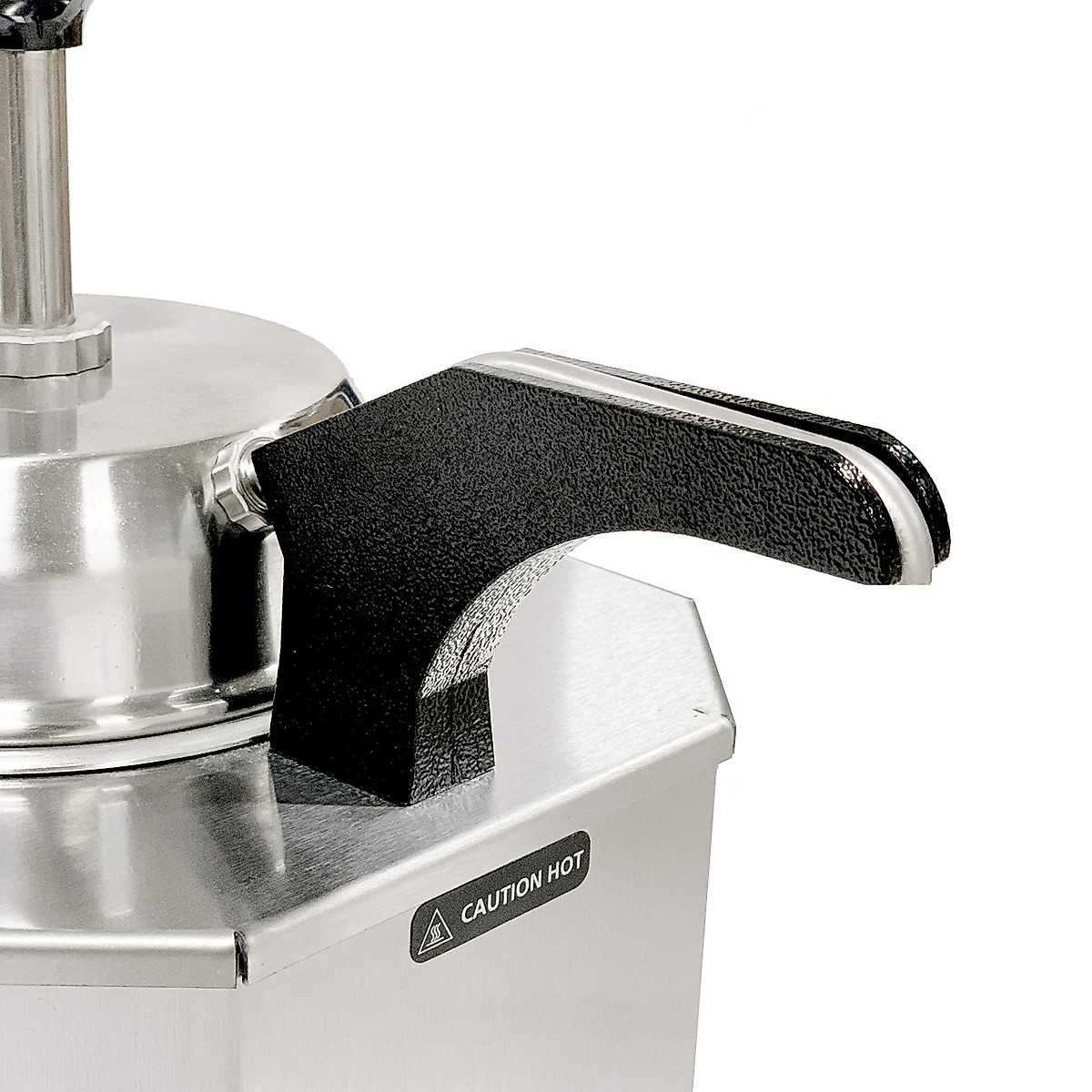 Paragon Pro Deluxe 2028C Heated Pump for Professional Concessionaires Requiring Commercial Quality & Construction 500W Accommodates #10 Can, Silver