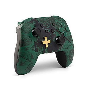 PowerA Enhanced Wireless Controller for Nintendo Switch - Link Silhouette