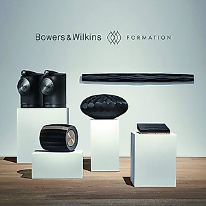 Bowers & Wilkins Formation Audio - Wireless Audio Streamer, Multi-Room Hi-Res Audio Streaming, Analog-Digital Conversion, Built-in Bluetooth 4.1, AirPlay 2 & Spotify Connect, Alexa Compatibility
