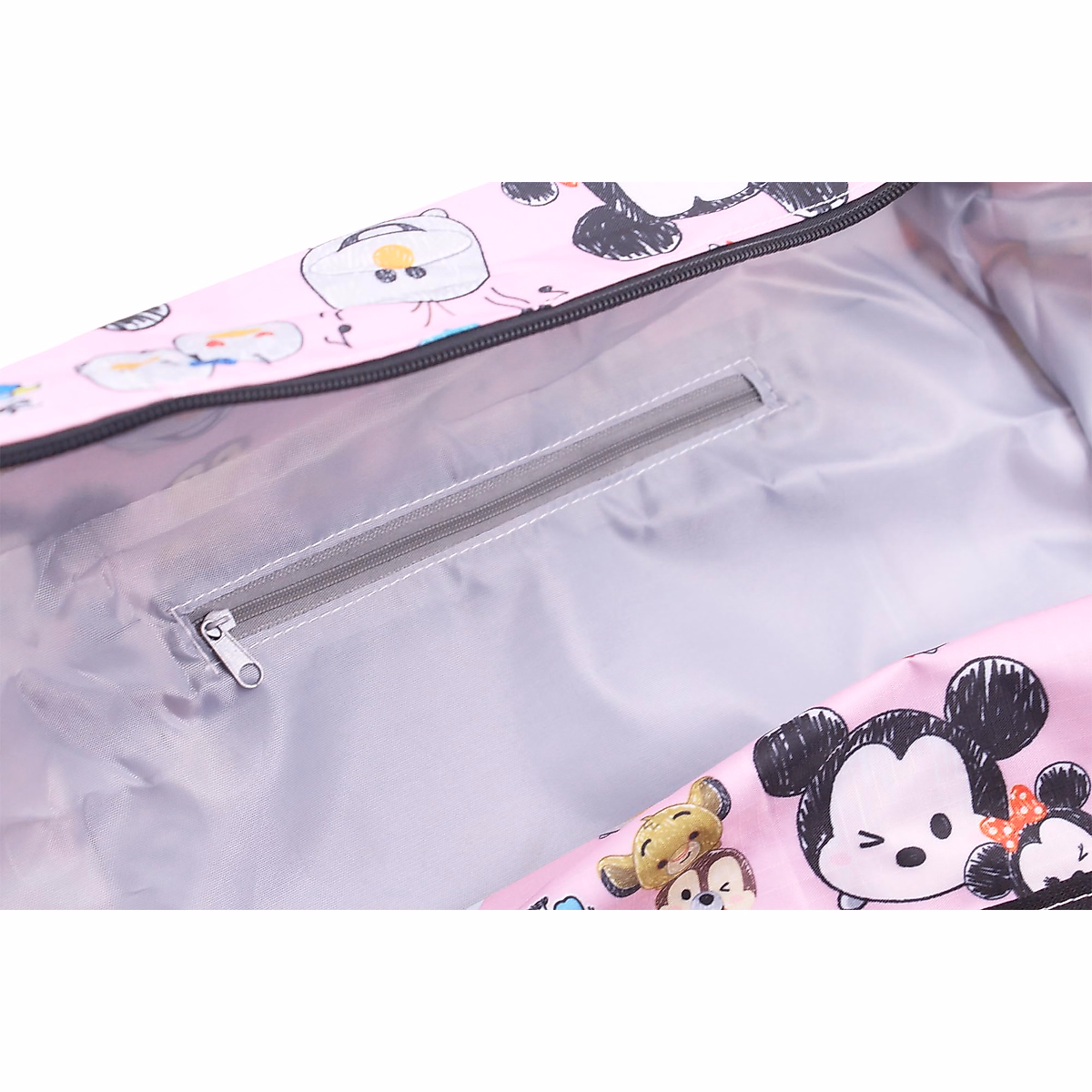Mickey Minnie Foldable Easy-to-carry Travel Bag for airplanes with adjustable strap - Random Color