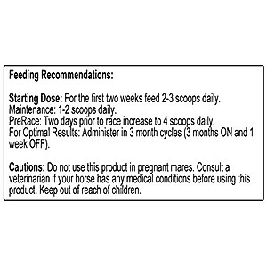 EPO Equine Formula 30 Servings Equine Endurance Supplement 3.38 oz.