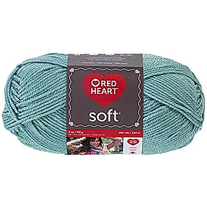 RED HEART Seafoam Soft Yarn, 1 Pack