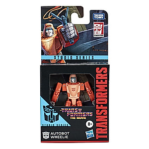Transformers Toys Studio Series Core Class The The Movie Autobot Wheelie Action Figure - Ages 8 and Up, 3.5-inch