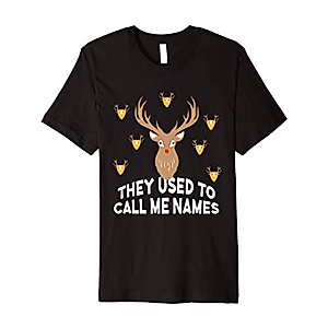Funny And Sarcastic Christmas Reindeer Stocking Gift Idea Premium T-Shirt