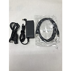 #S6B Zebra LP2844 Printer 2844-20301-0031 W/New Adapter USB Power Cables & Print