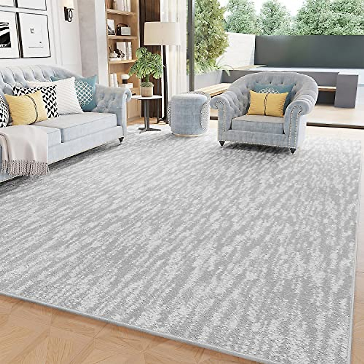 tchdio 5x7 Area Rugs-Washable Rug-Modern Abstract Area Rugs for Living Room Bedroom Dinning Room Laundry Room Study Room
