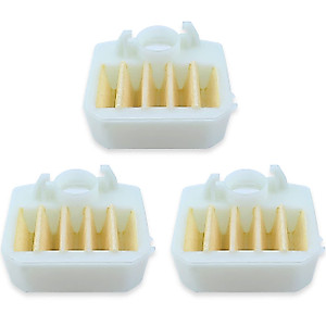 Adefol 3pcs Air Filter for Husqvarna 351 340 345 346 346XP Chainsaw #537024003