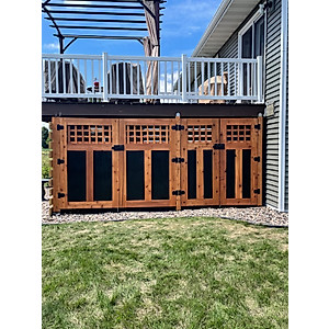 HOME MASTER HARDWARE 3-1/2 inch Heavy Duty T Hinge Gate Hinges Steel Black Finish with Screws 6-Pack (Black)