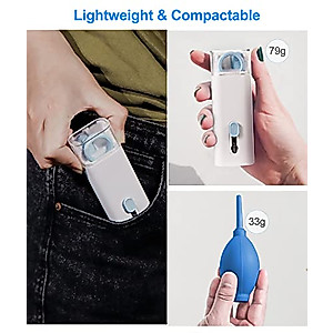 8-in-1 Electronic Cleaner Kit, BoYata Portable Cleaning Tools with Air Blower, Keyboard Cleaning Kit, Earbud Cleaner Kit, Screen Cleaner for Laptop/Keyboard/Computer/Earphone/Tablet/Airpod (NO LIQUID)