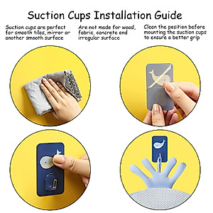 sundee Mesh Bath Toy Organizer + 36 Foam Bath Letters and Numbers,Baby and Toddlers Bathtub Mesh Quick Dry Net Bathtub Toy Holder, Perfect Toy Storage Net, Hanging Bathroom Storage Bags - Blue