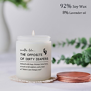 New Mom Gifts for Women After Birth, First Time New Baby Candle Mothers Day Christmas Gift