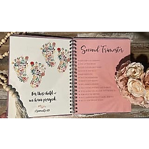 NovaaLife Twins Journal of our "1st Year" - Twins Journal for Parents - Sweet Pregnancy questions & First 12 Months of Babys Milestones - Pregnancy Book Essentials - Twins baby gifts - Twins baby