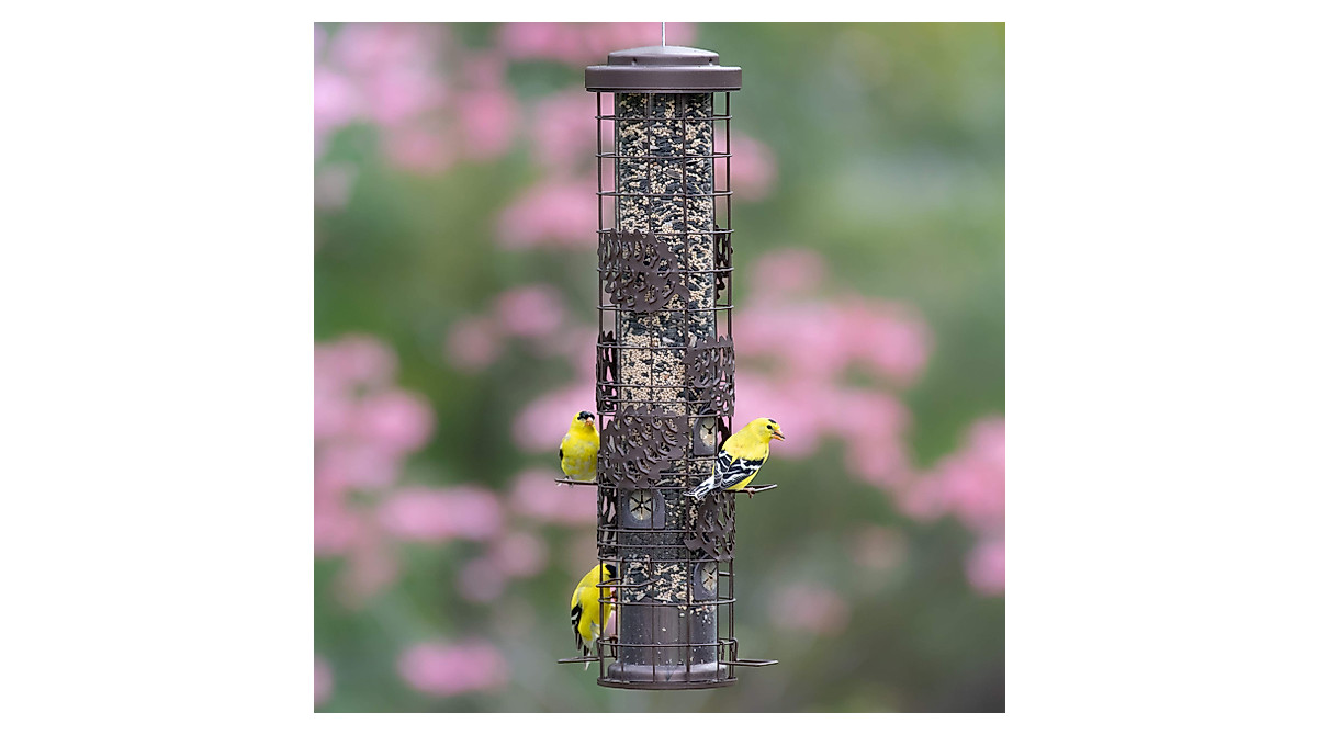 Perky-Pet Squirrel-Off Max Pinecone Bird Feeder - Squirrel Proof & Durable