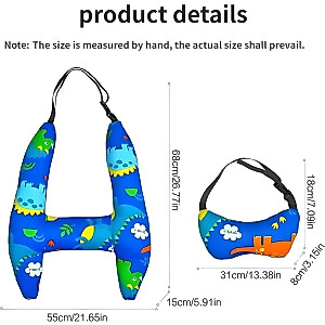 Travel Pillow Kids,Travel H Pillow Car Pillow for Kids,Kids Neck Pillows for Travel,Neck Pillow Travel Kids,Kids Travel Pillows,Toddler Car Seat Head Support Comfortable and Soft (F)
