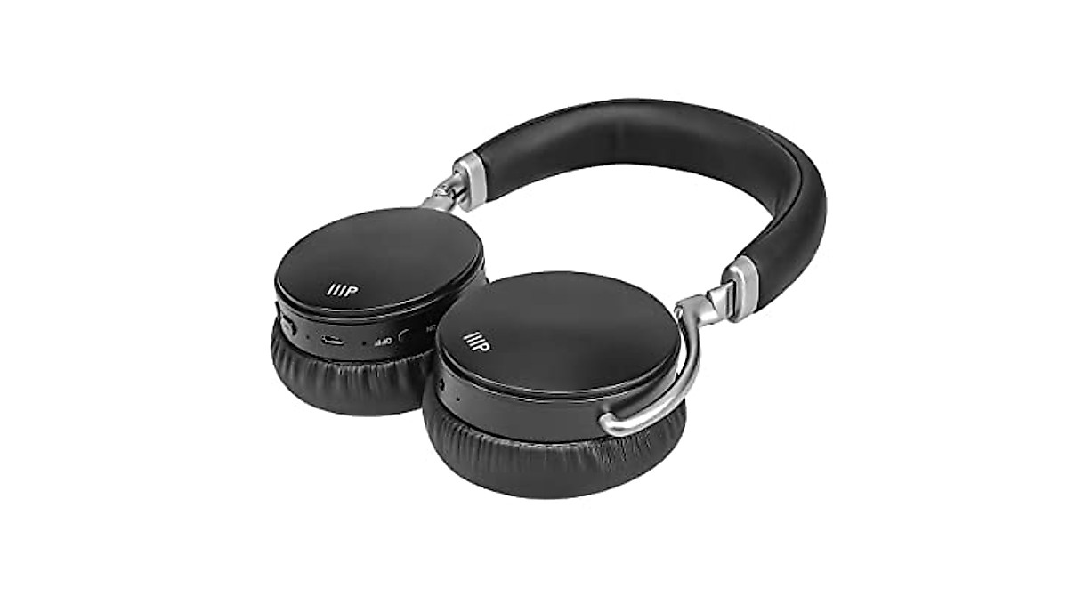 Monoprice Bluetooth Headphones with Noise Cancelling & 20H Playtime