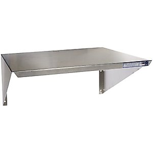 PVIFS WM181224 Microwave Wall Mount Shelf, 24" Length x 18" Width x 12" Height