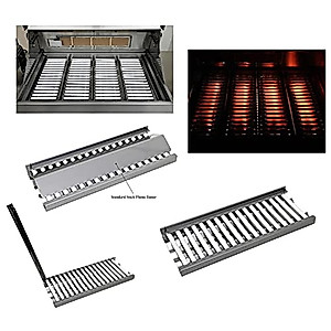 AMS Fireplace Lion BBQ Package Gas Grill 32", Double Side Burner, Door Drawer Combo, Vertical Door, Sink with Faucet and Accessories (Liquid Propane) | Free Table-top Bio Ethanol Fire Pit.