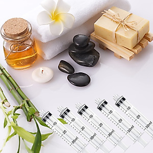 30ml Syringe with Blunt Needle Tip 1.5 Inches, for Essential Oil filling, Measuring and Dispensing, Set of 5